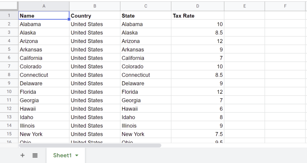 How to Import Sales Taxes in Local Service Hero
